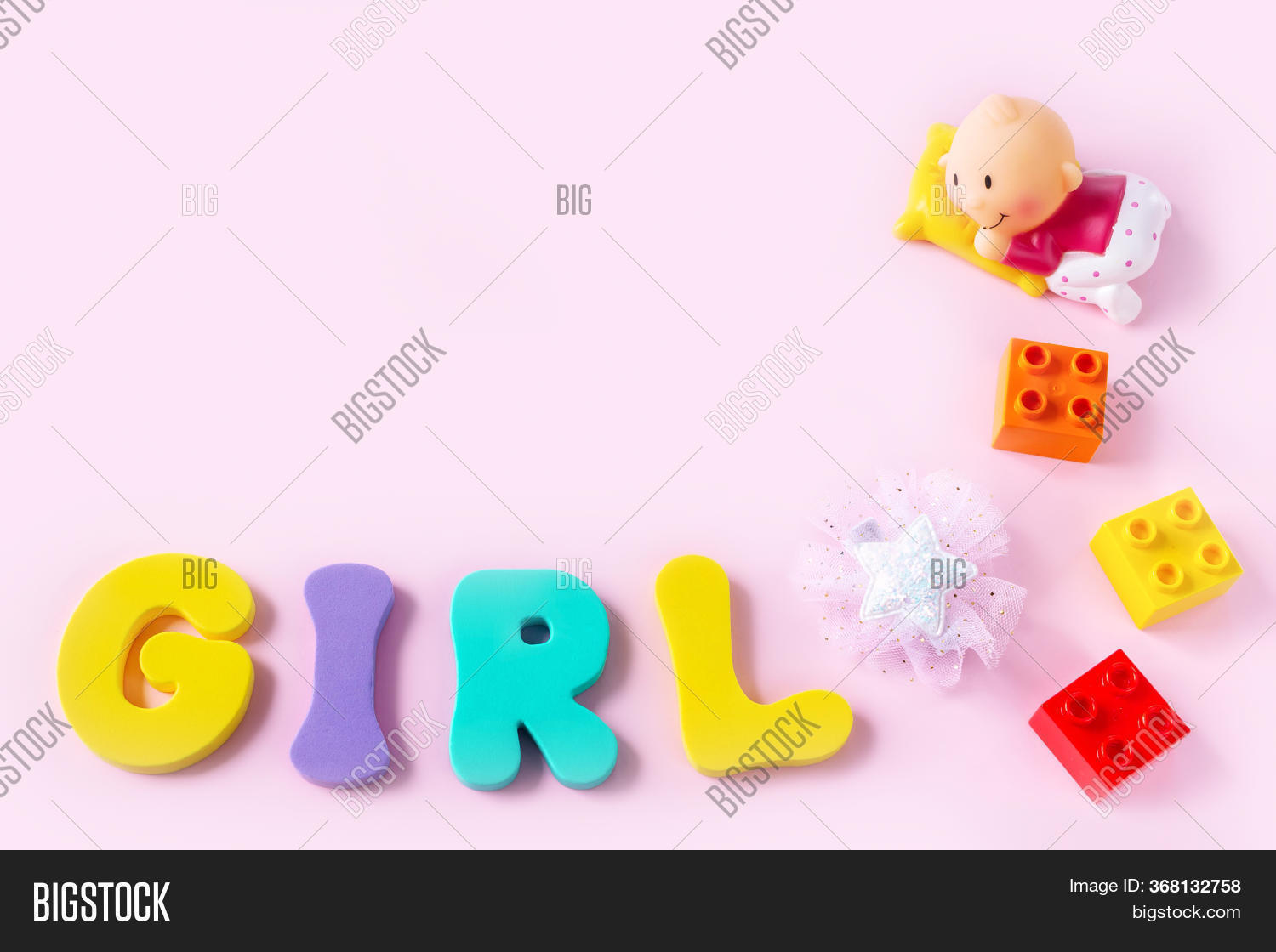Word Girl Colorful Image & Photo (Free Trial) | Bigstock