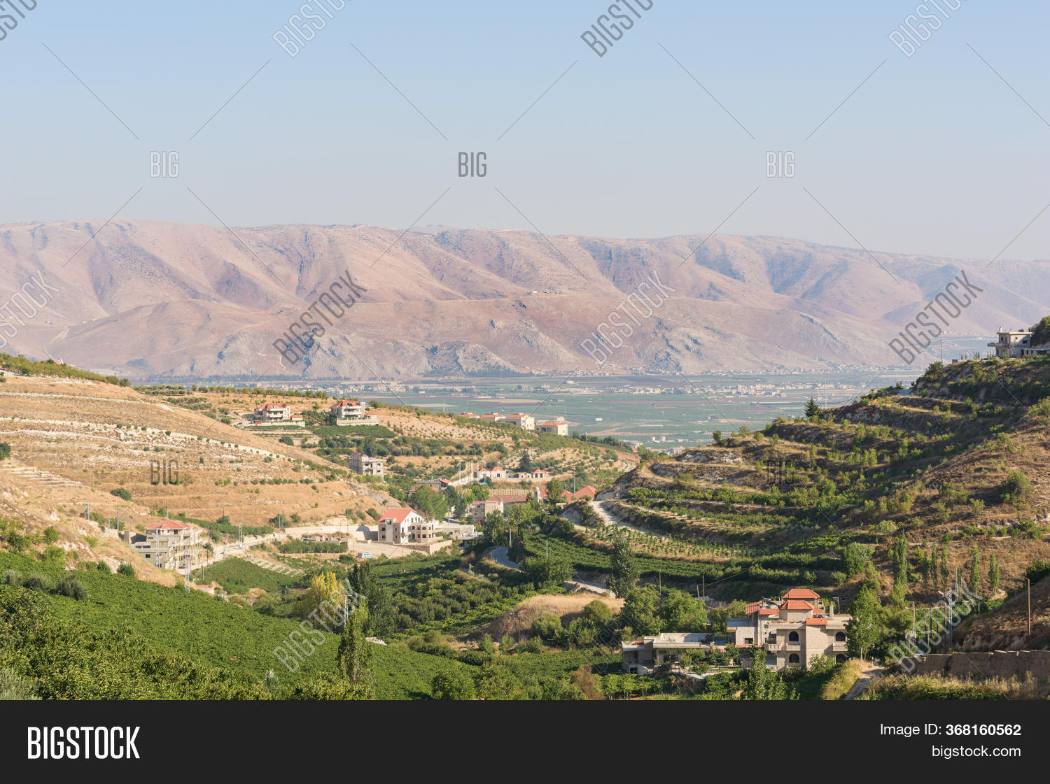 Panorama Bekaa Valley Image & Photo (Free Trial) | Bigstock