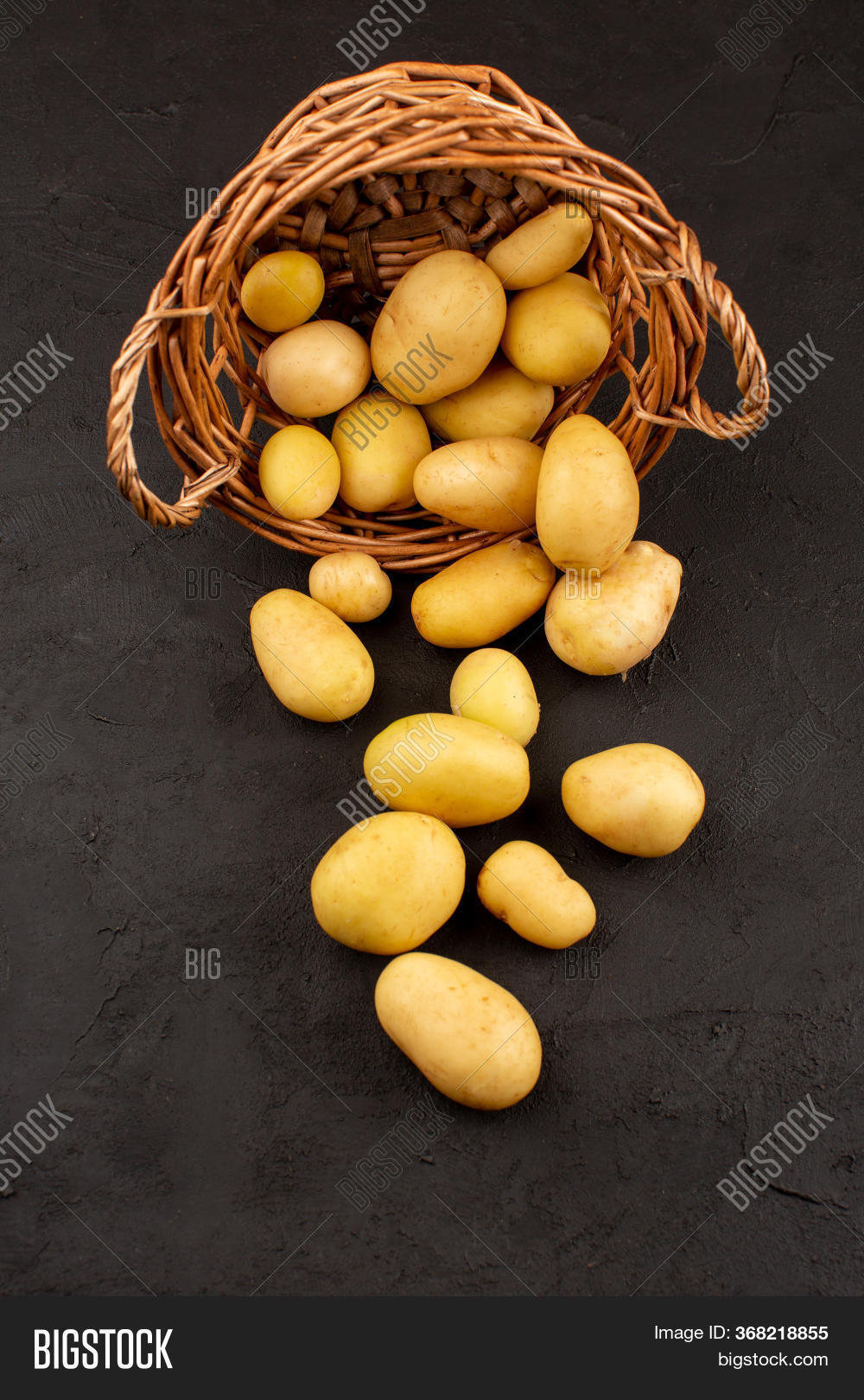 Top View Potatoes Image & Photo (Free Trial) | Bigstock