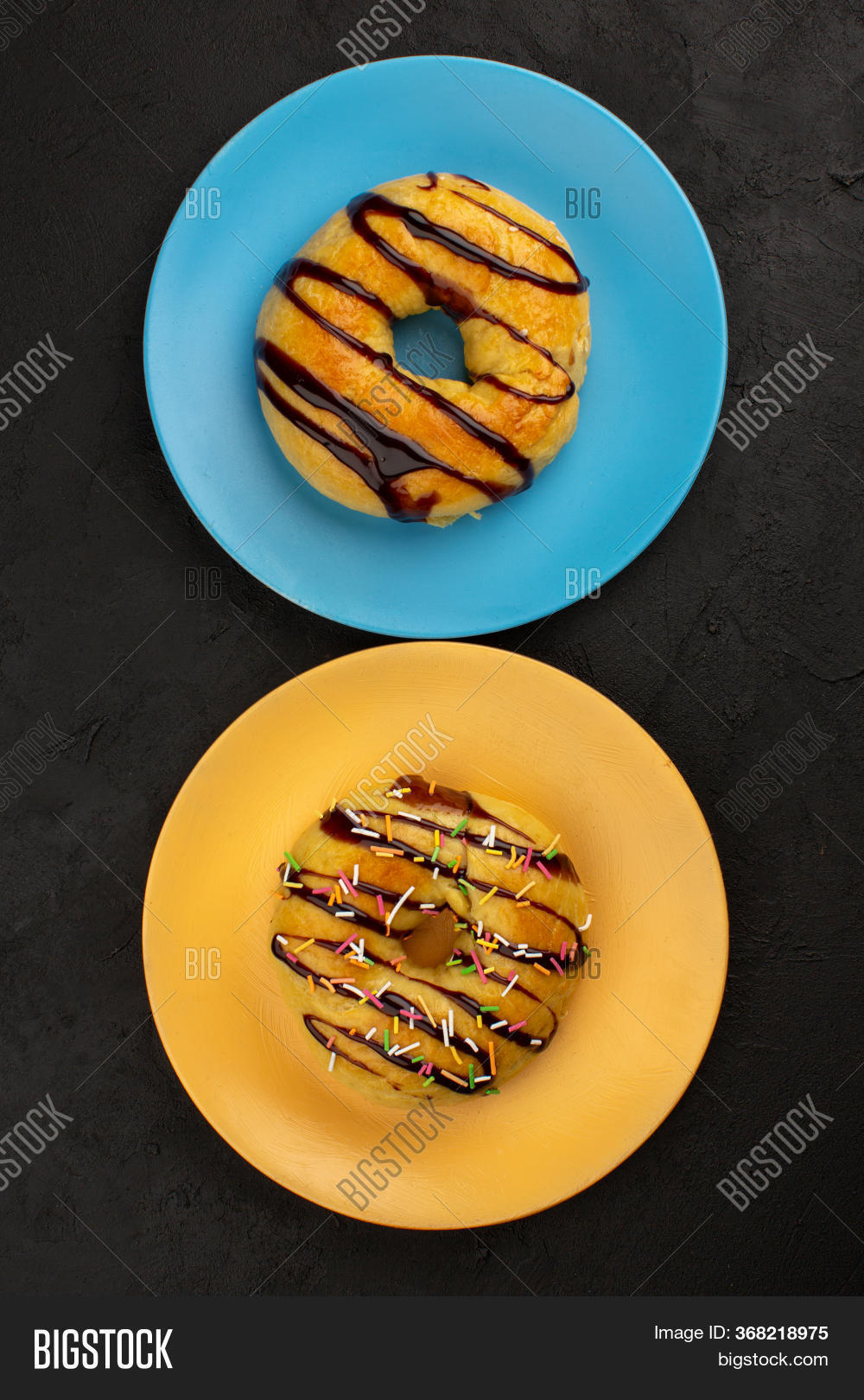 Top View Donuts Yummy Image & Photo (Free Trial) | Bigstock