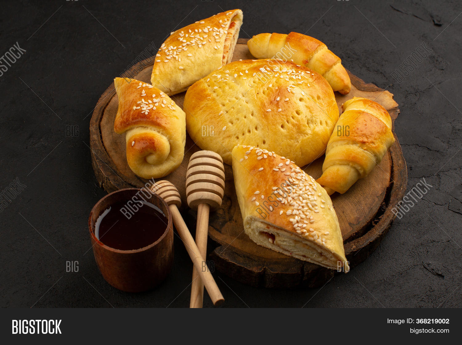 Top View Pastries Image & Photo (Free Trial) | Bigstock