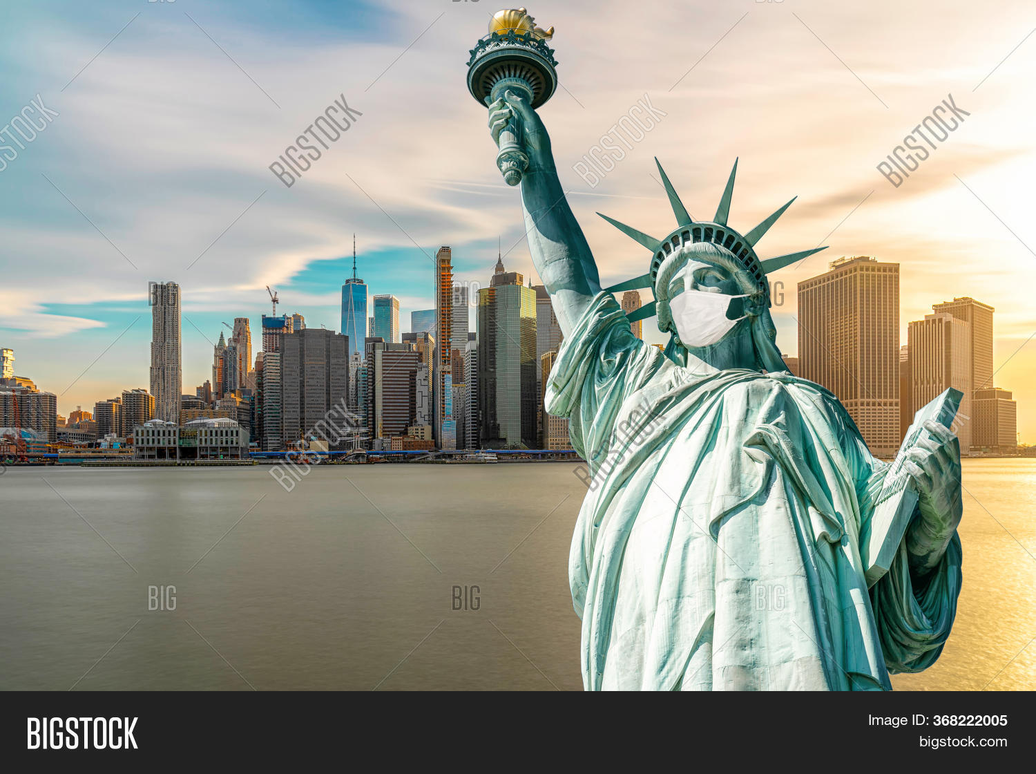 Statue Liberty Wearing Image & Photo (Free Trial) | Bigstock