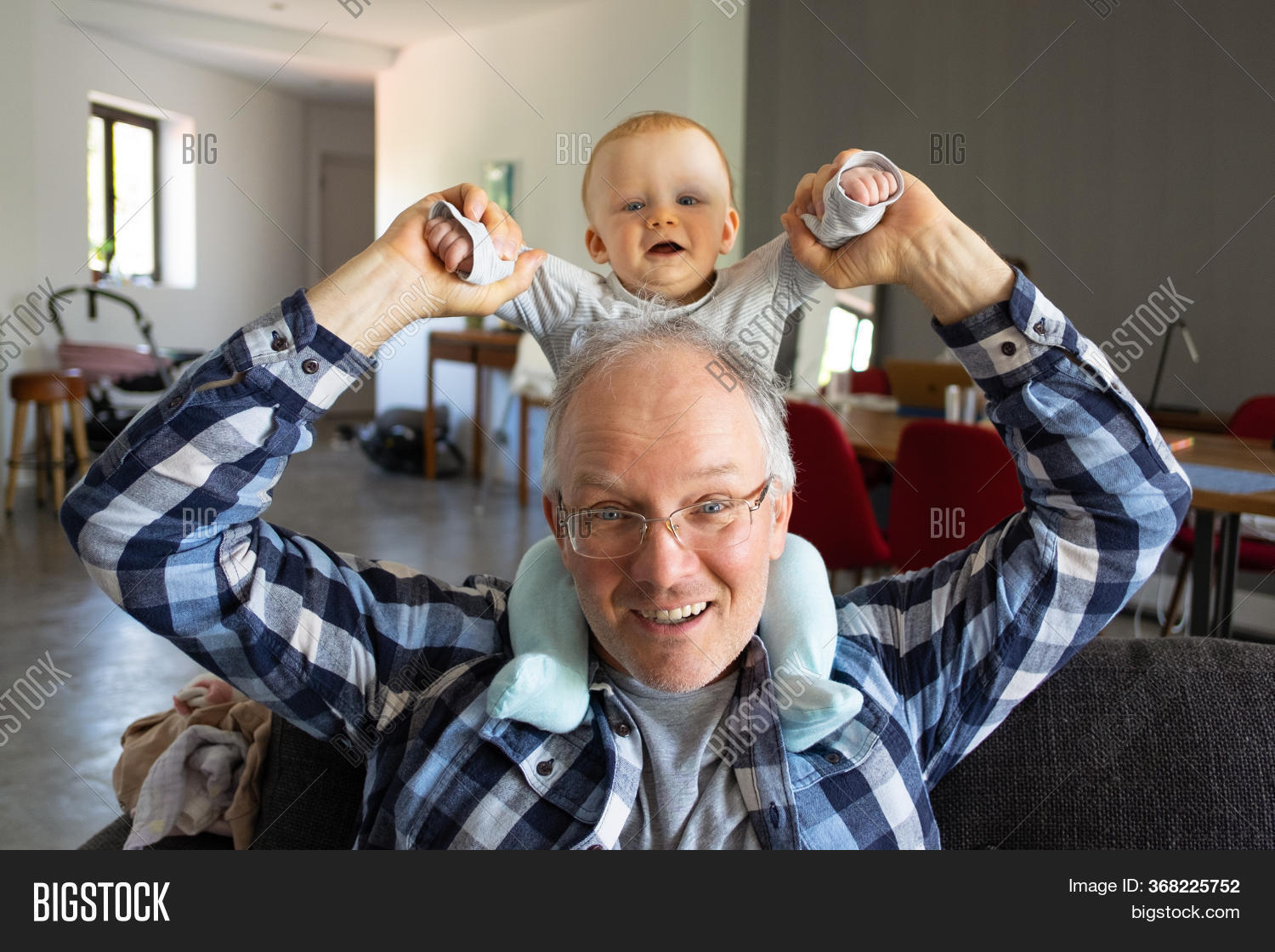Grandfather Smiling Image & Photo (Free Trial) | Bigstock