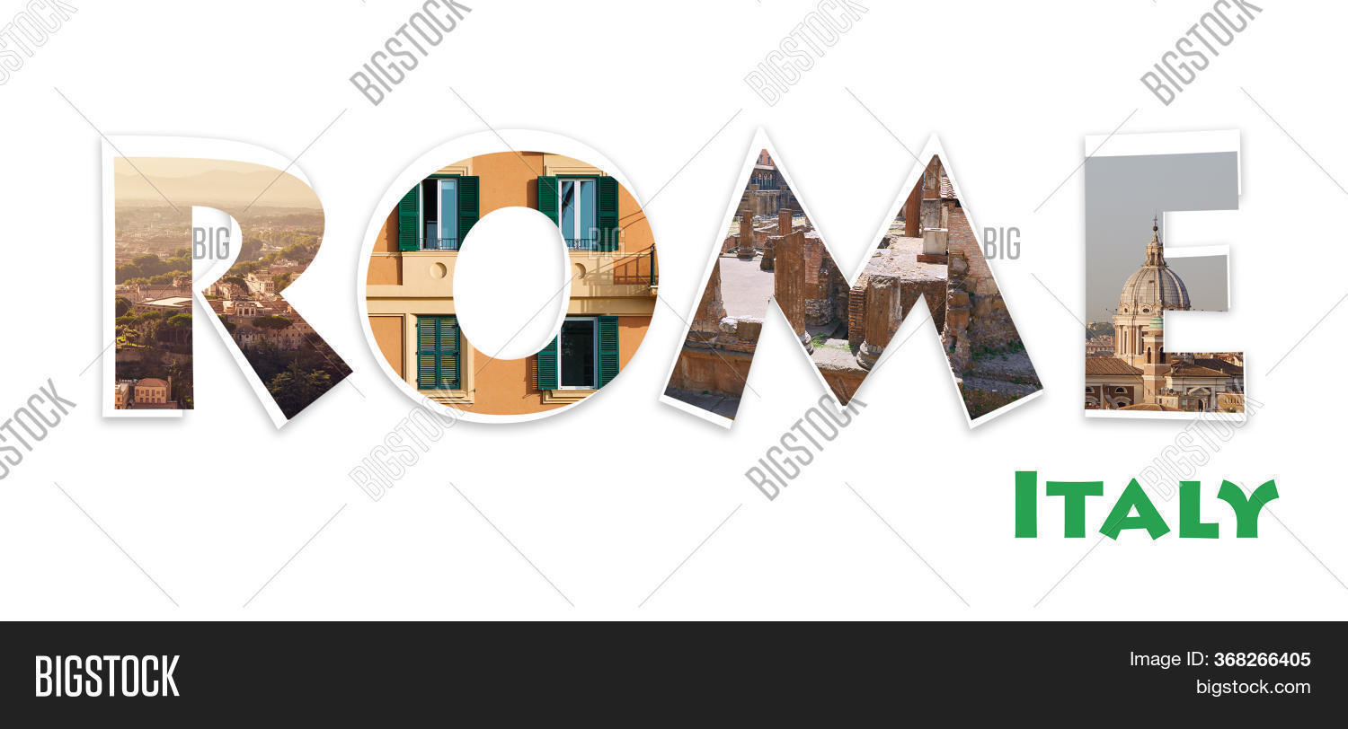 Rome Sign Made Image & Photo (Free Trial) | Bigstock