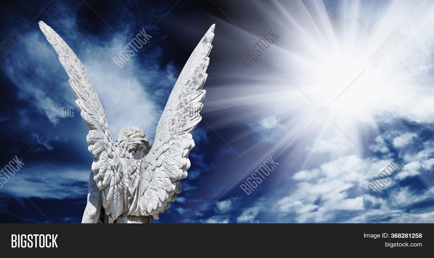 Rear View Angel Wings Image & Photo (Free Trial) | Bigstock