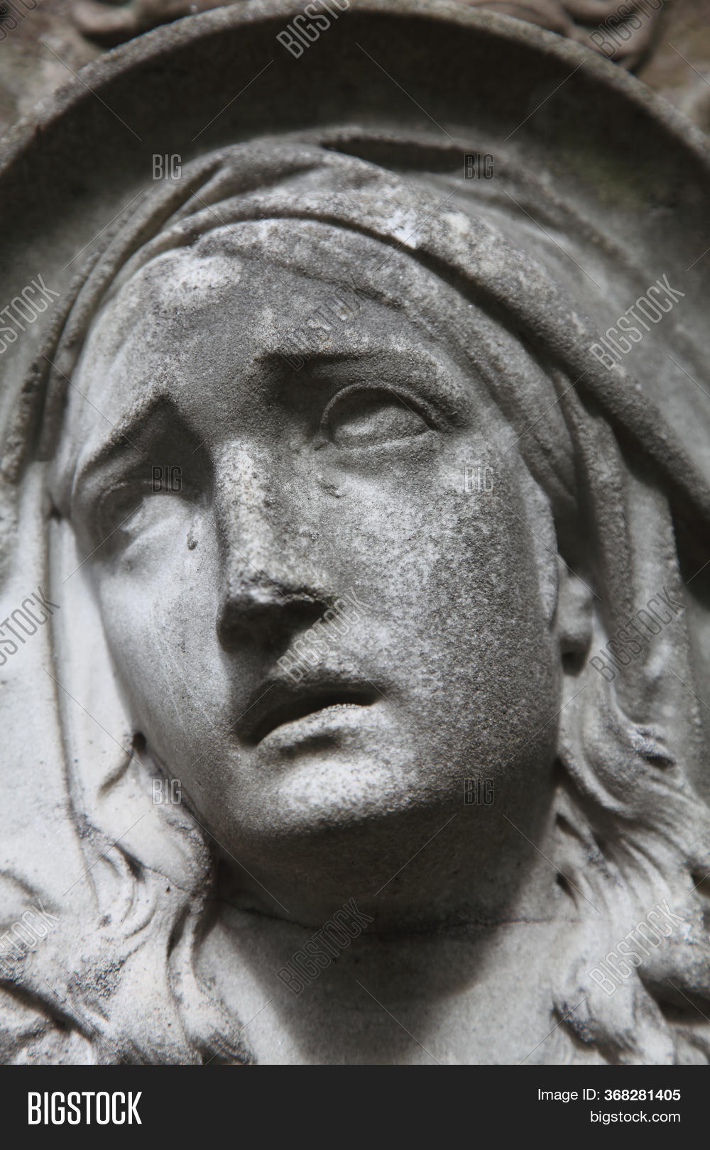 Virgin Mary Ancient Image & Photo (Free Trial) | Bigstock