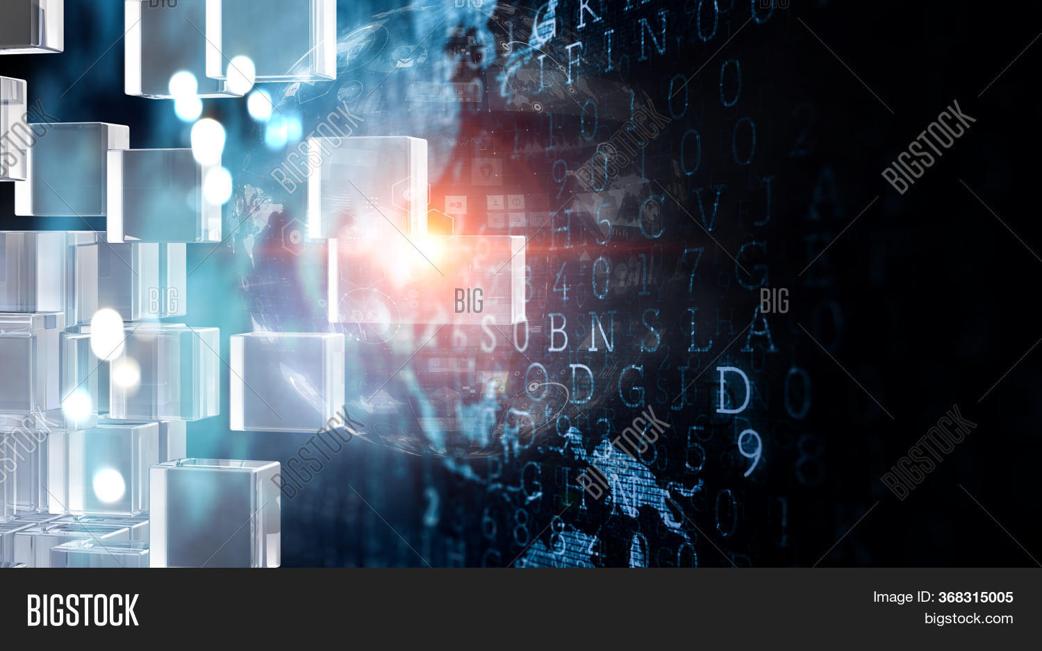 Floating Cubes. Image & Photo (Free Trial) | Bigstock