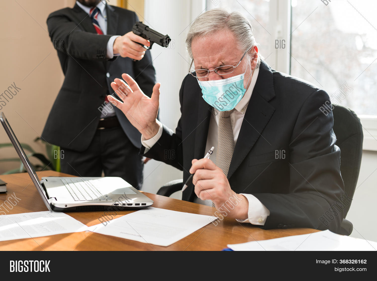 Criminal Threatening Image & Photo (Free Trial) | Bigstock