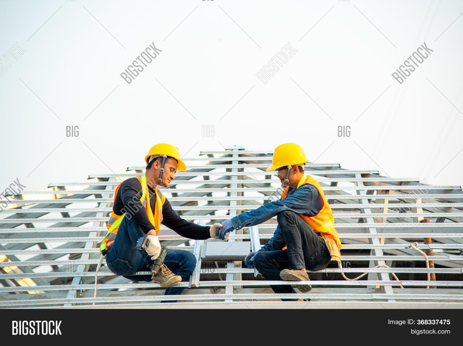 Handyman Working On Image & Photo (Free Trial) | Bigstock