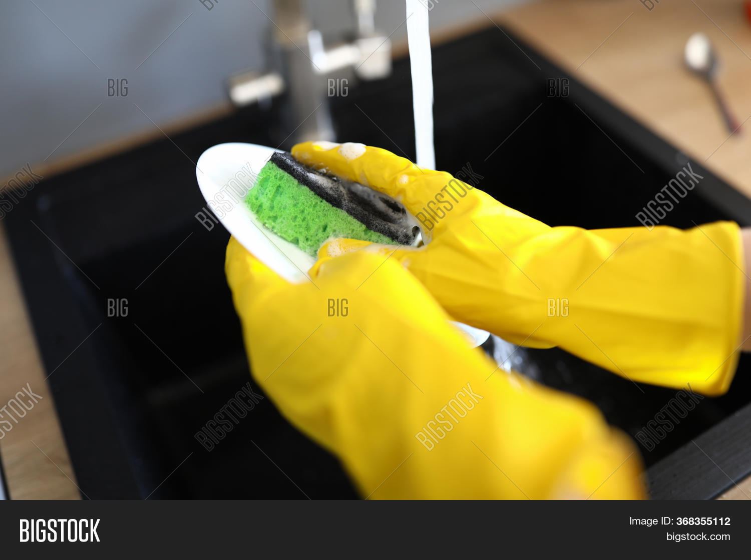 Gloved Hands Wash Image & Photo (Free Trial) | Bigstock