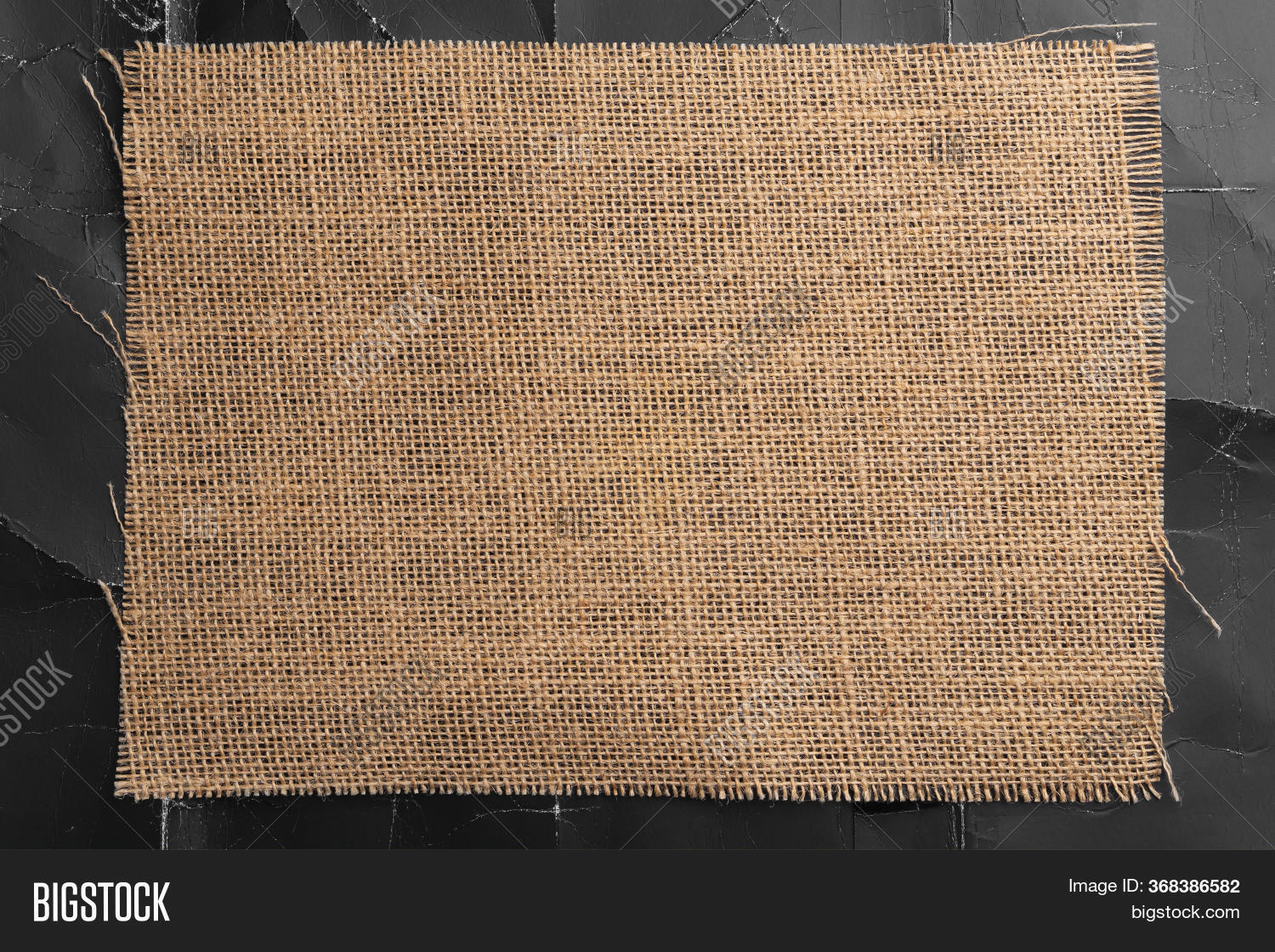Sackcloth On Black Image & Photo (Free Trial) | Bigstock