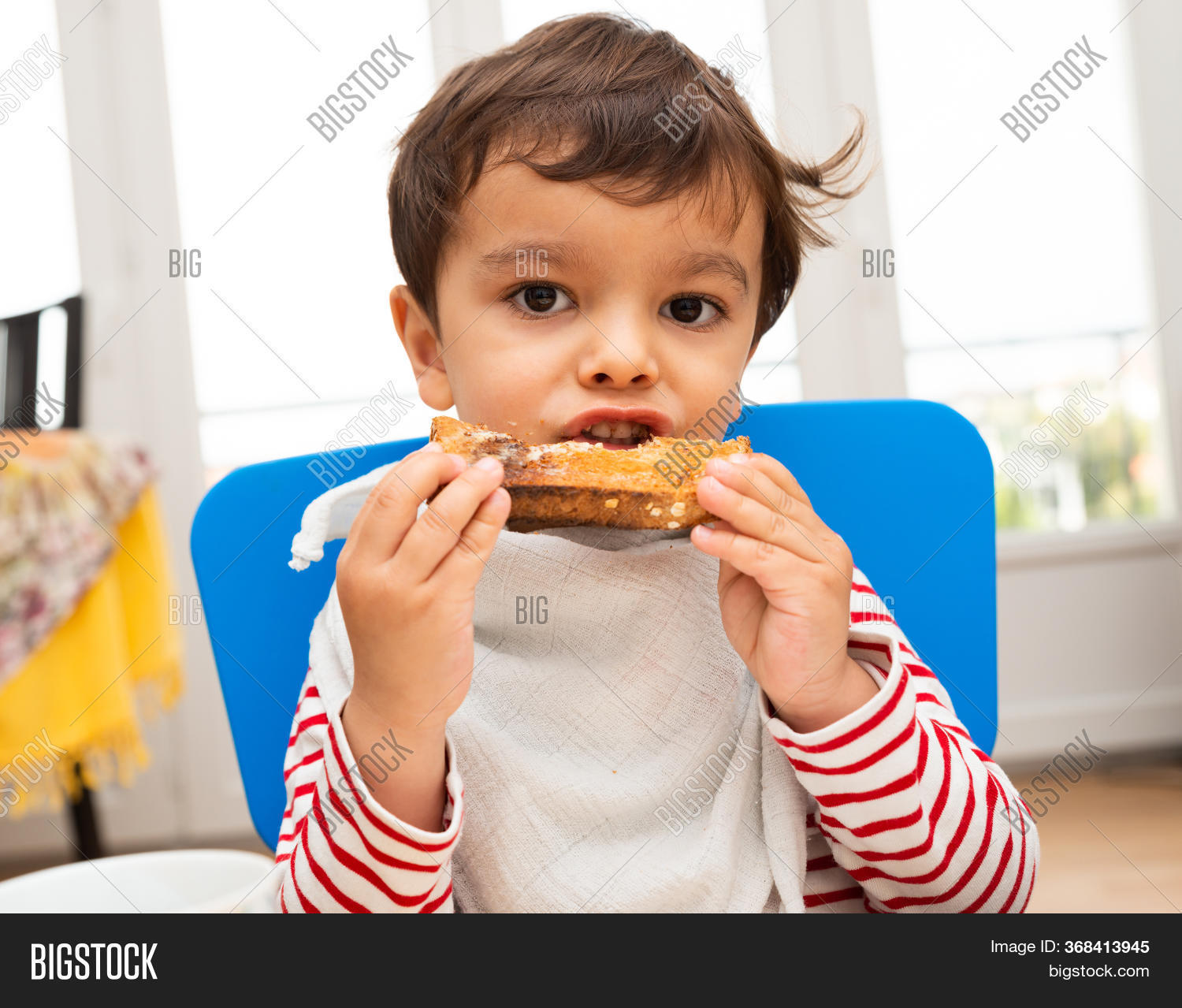 Toddler Boy Eating Image & Photo (Free Trial) | Bigstock