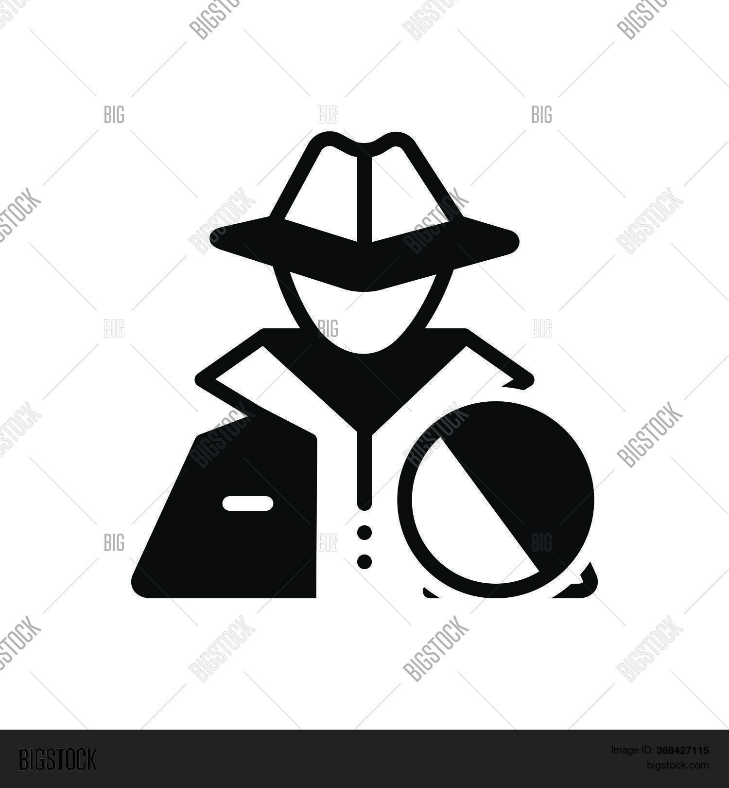 Black Solid Icon Anti Vector & Photo (Free Trial) | Bigstock