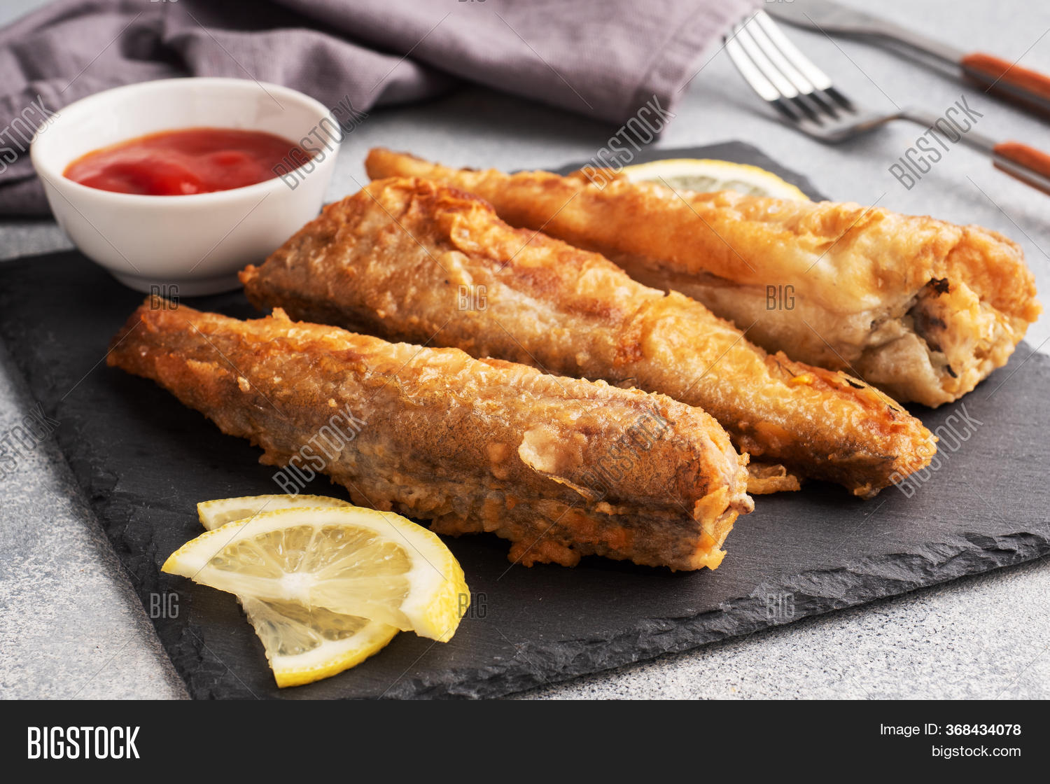 Fried Fish Hake Image & Photo (Free Trial) | Bigstock