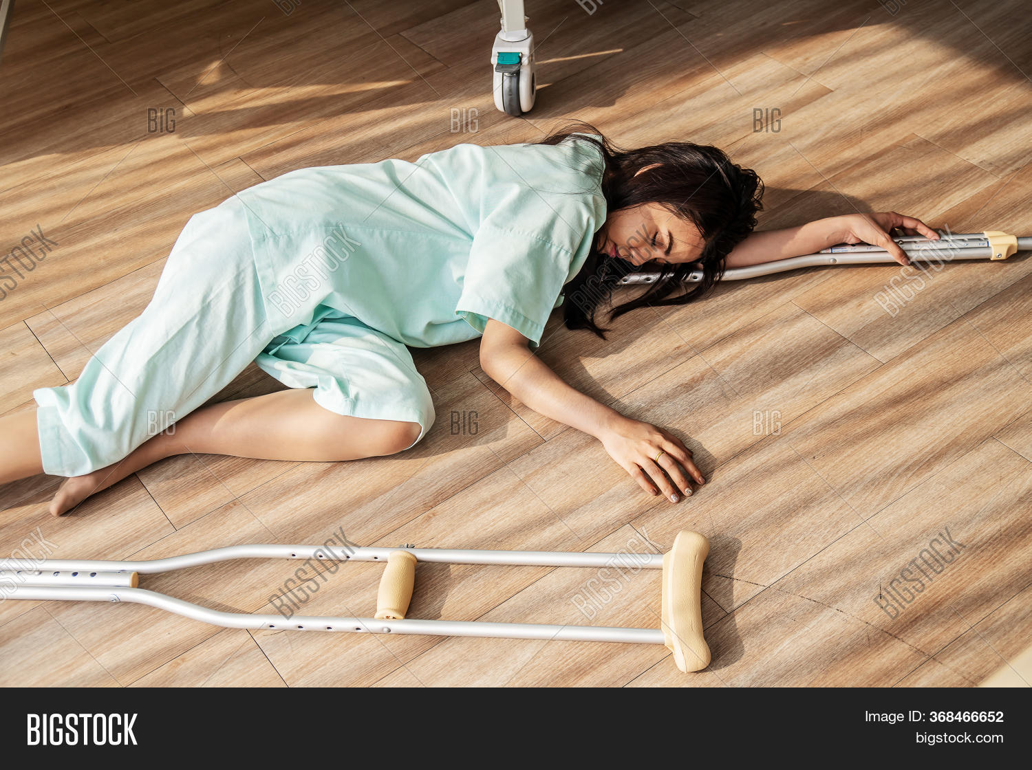 Female Patient Fell Image & Photo (Free Trial) | Bigstock
