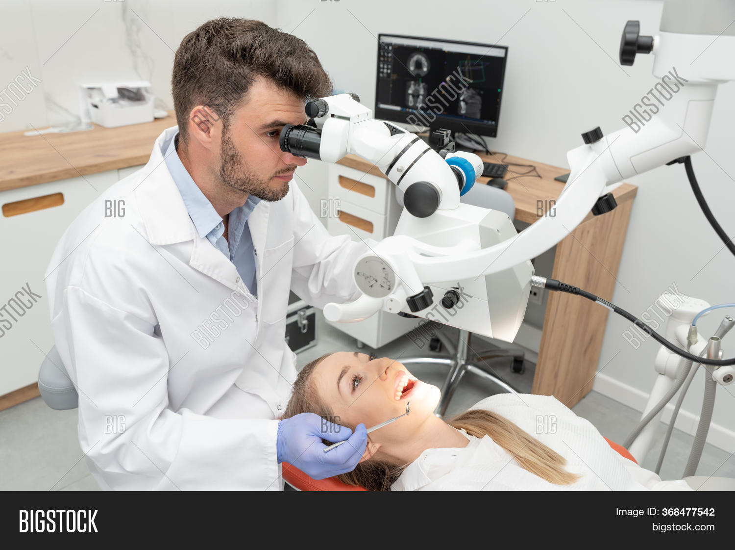 Dentist Checking Image & Photo (Free Trial) | Bigstock