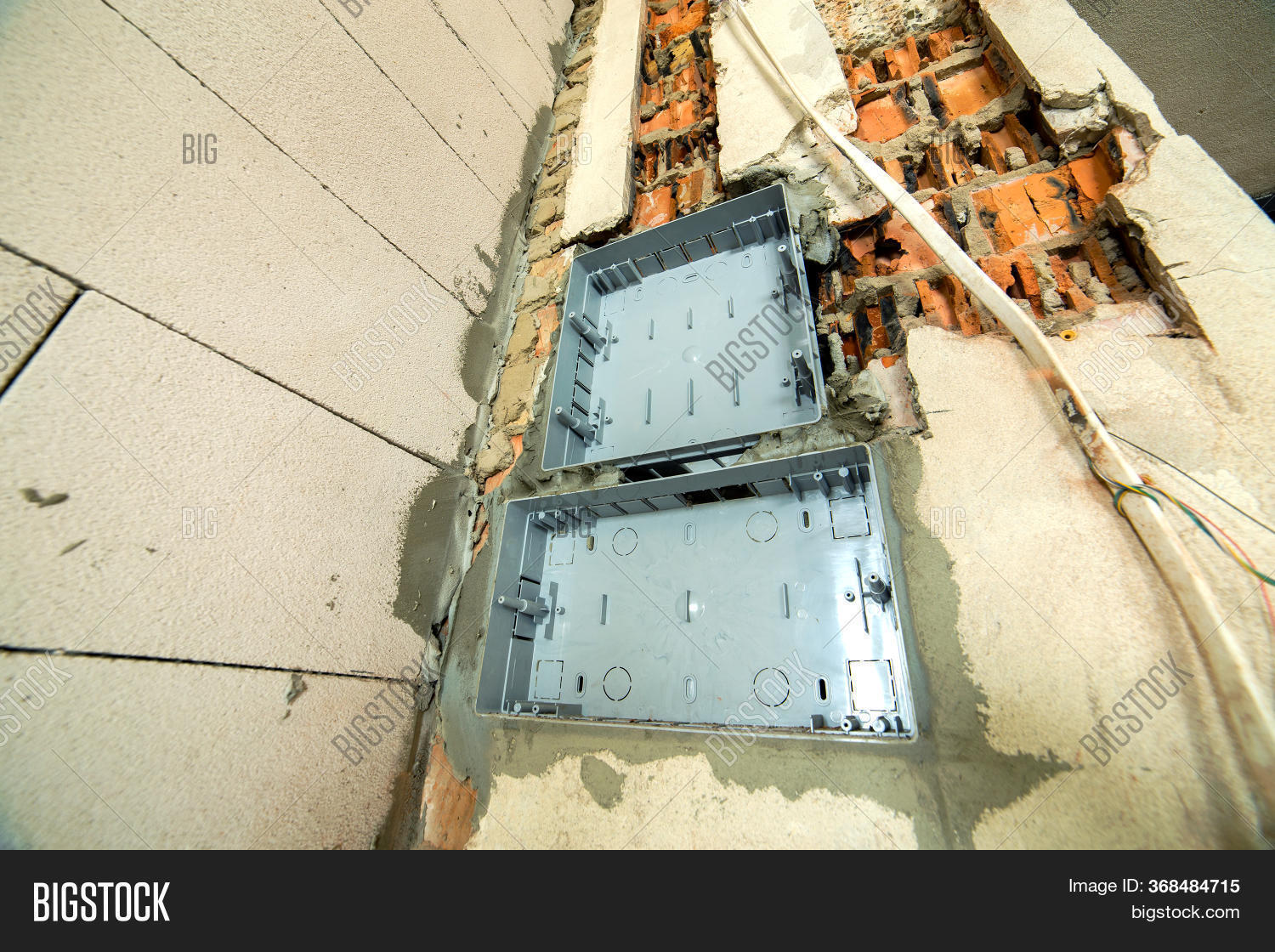 Electrical Cables Laid Image & Photo (Free Trial) | Bigstock