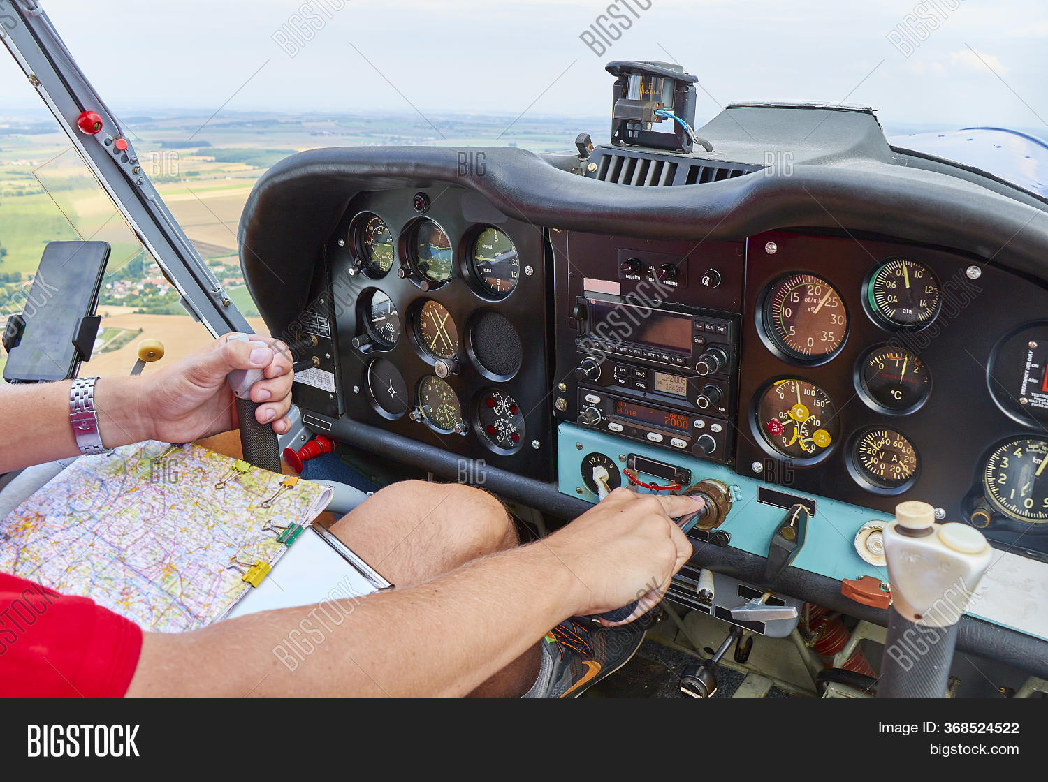 Close Man Cockpit Image & Photo (Free Trial) | Bigstock
