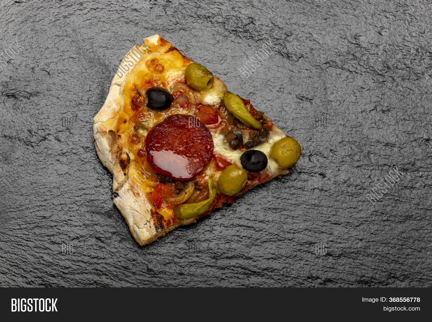 Overview Slice Pizza Image & Photo (Free Trial) | Bigstock