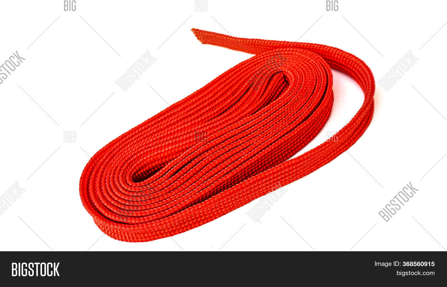 Red Rope On White Image & Photo (Free Trial) | Bigstock