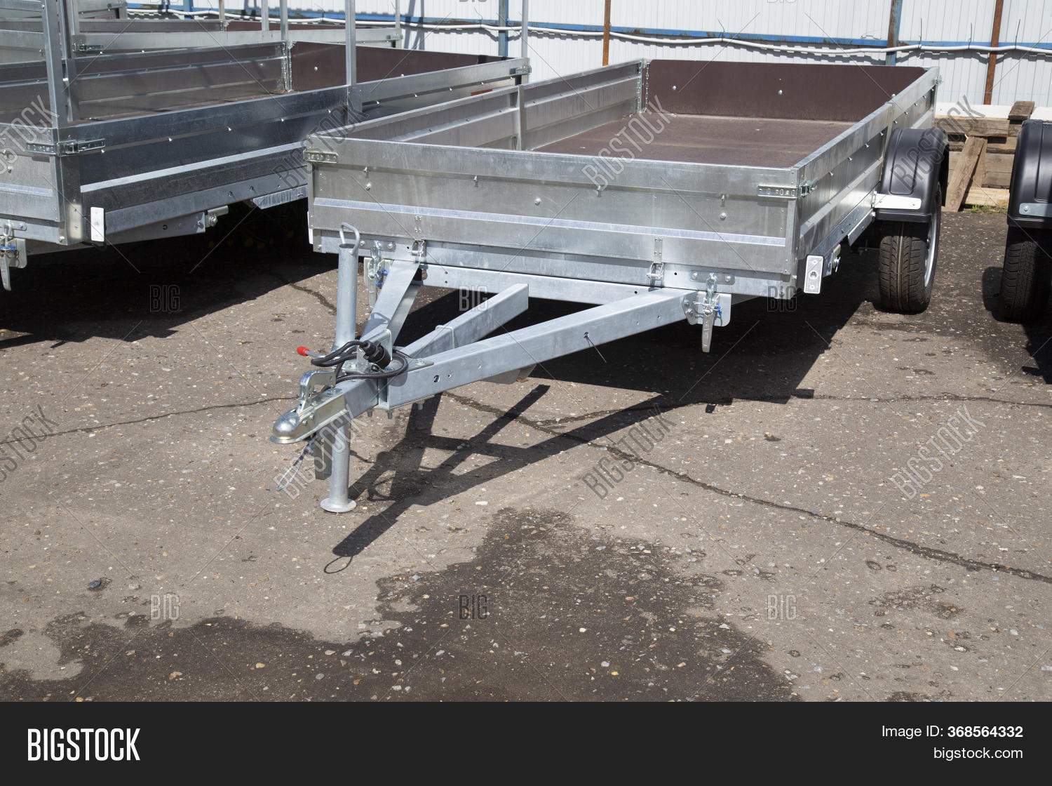 Car Open Trailer. Image & Photo (Free Trial) | Bigstock