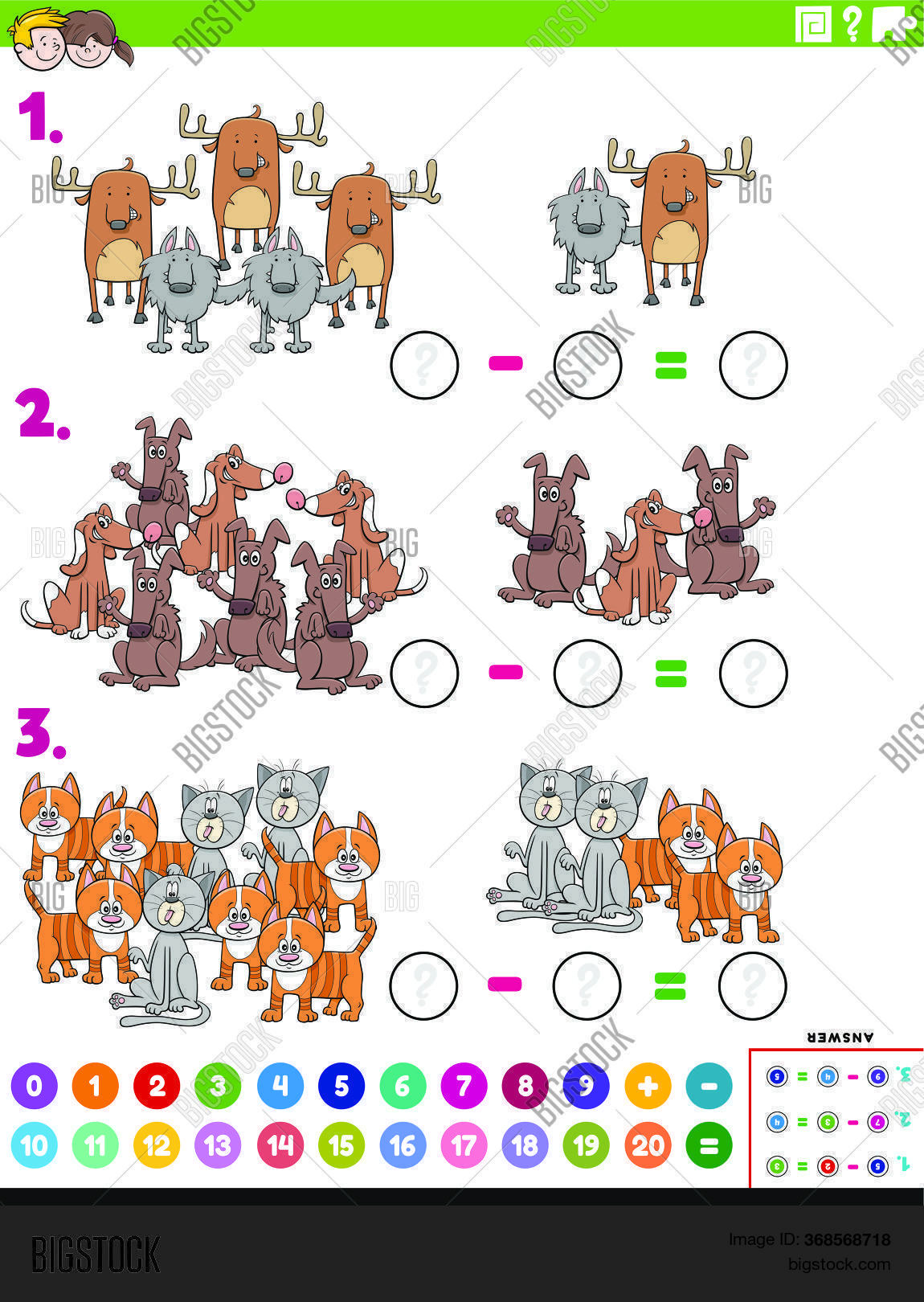 Cartoon Illustration Vector & Photo (Free Trial) | Bigstock