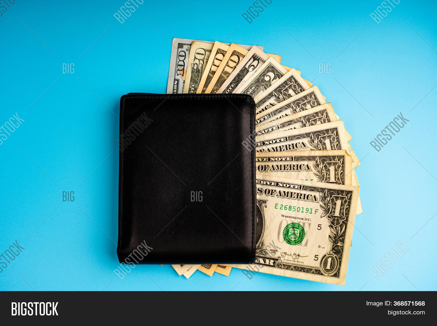 Leather Wallet Money Image & Photo (Free Trial) | Bigstock