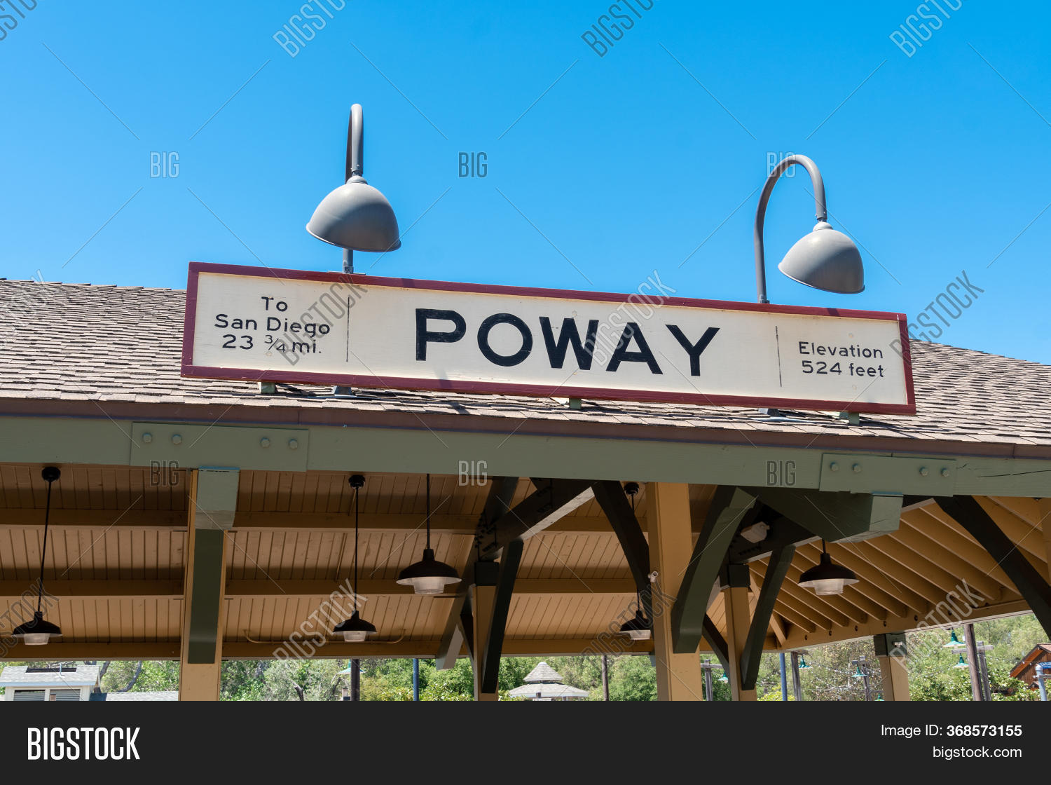 Old Poway Park Village Image & Photo (Free Trial) | Bigstock