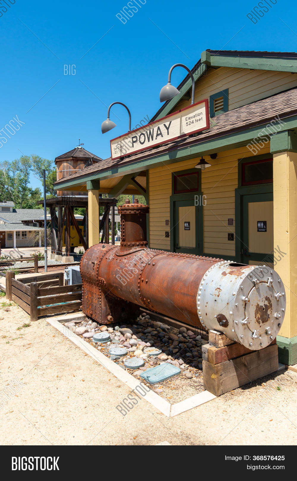 Old Poway Park Village Image & Photo (Free Trial) | Bigstock