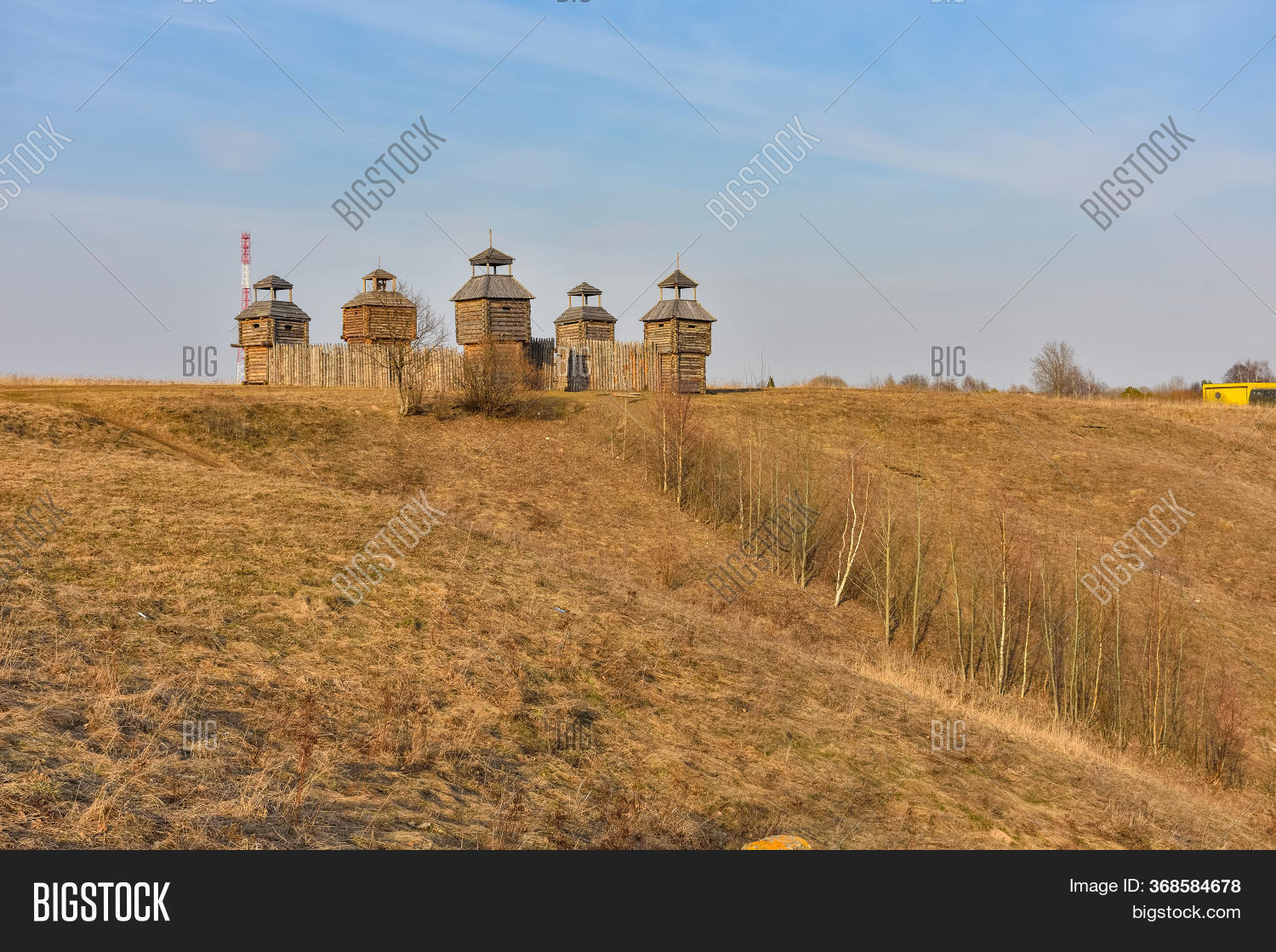 Wooden Fortress Field Image & Photo (Free Trial) | Bigstock