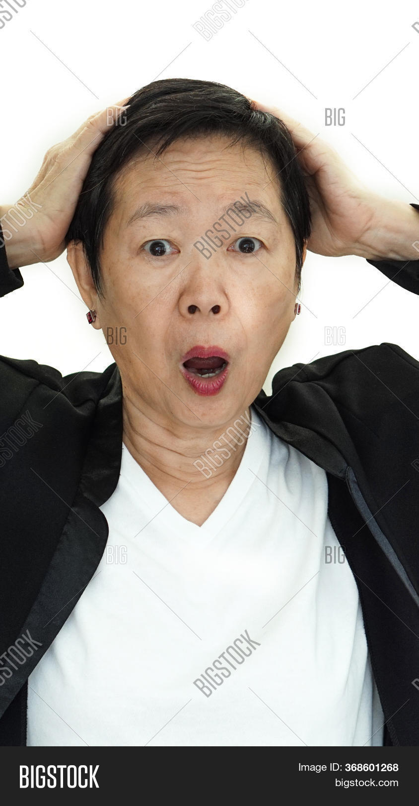 Stress Facial Image & Photo (Free Trial) | Bigstock