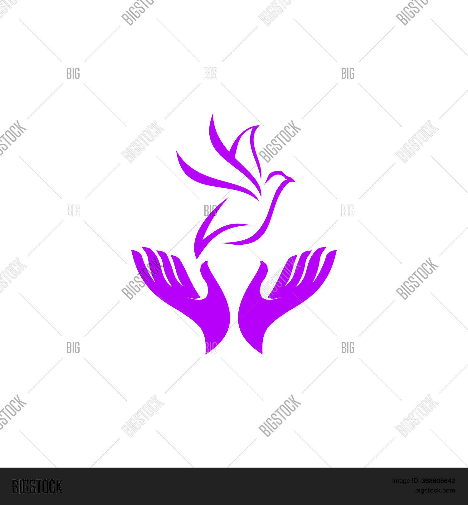 Peace Logo Design Vector & Photo (Free Trial) | Bigstock