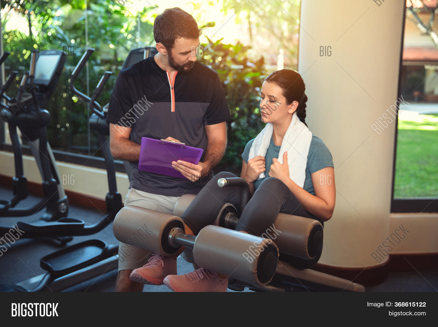 Personal Trainer Image & Photo (Free Trial) | Bigstock