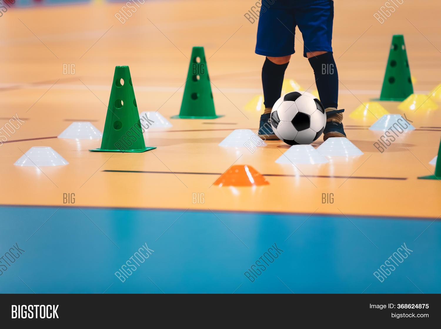 Indoor Soccer Players Image & Photo (Free Trial) | Bigstock