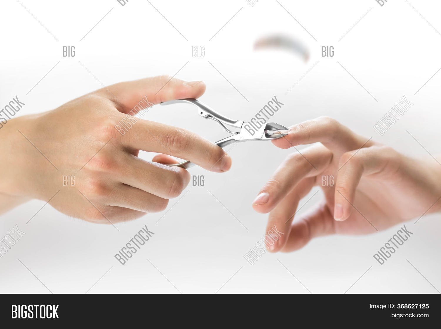 Man Cuts His Nails. Image & Photo (Free Trial) | Bigstock