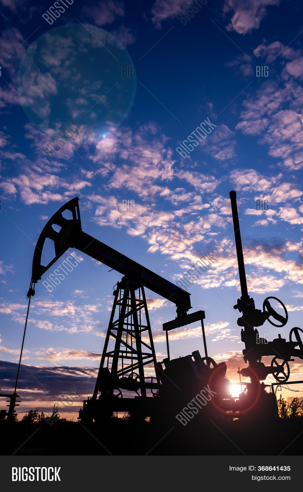 Oil Pump Rig. Oil Gas Image & Photo (Free Trial) | Bigstock