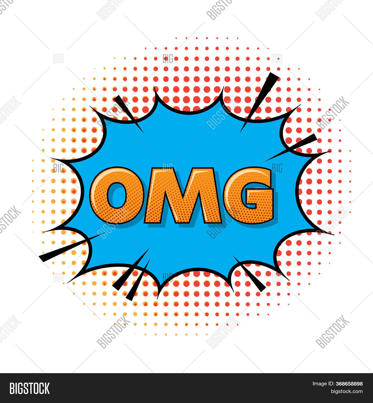 Omg Lettering. Comics Image & Photo (Free Trial) | Bigstock