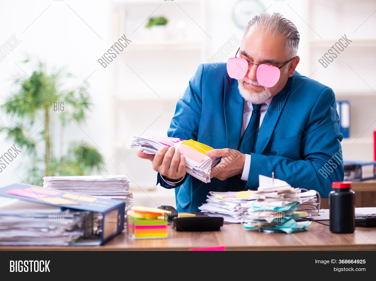 Old Employee Working Image & Photo (Free Trial) | Bigstock