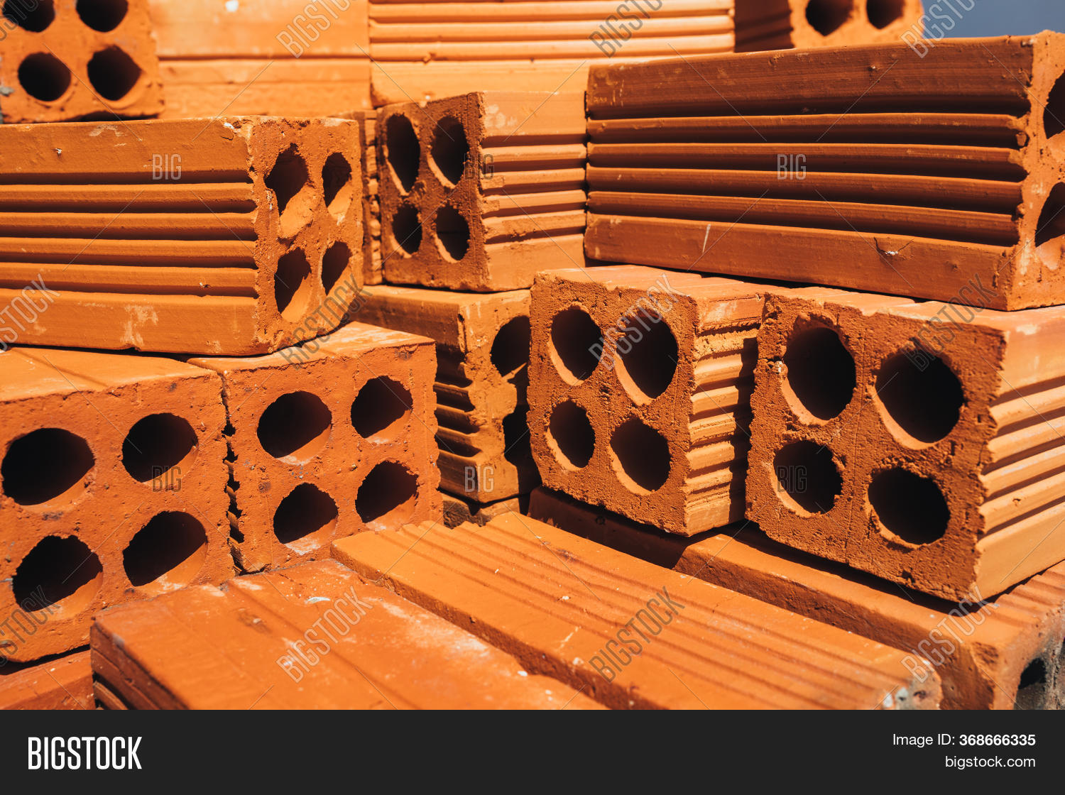 Hollow Red Bricks Image & Photo (Free Trial) | Bigstock