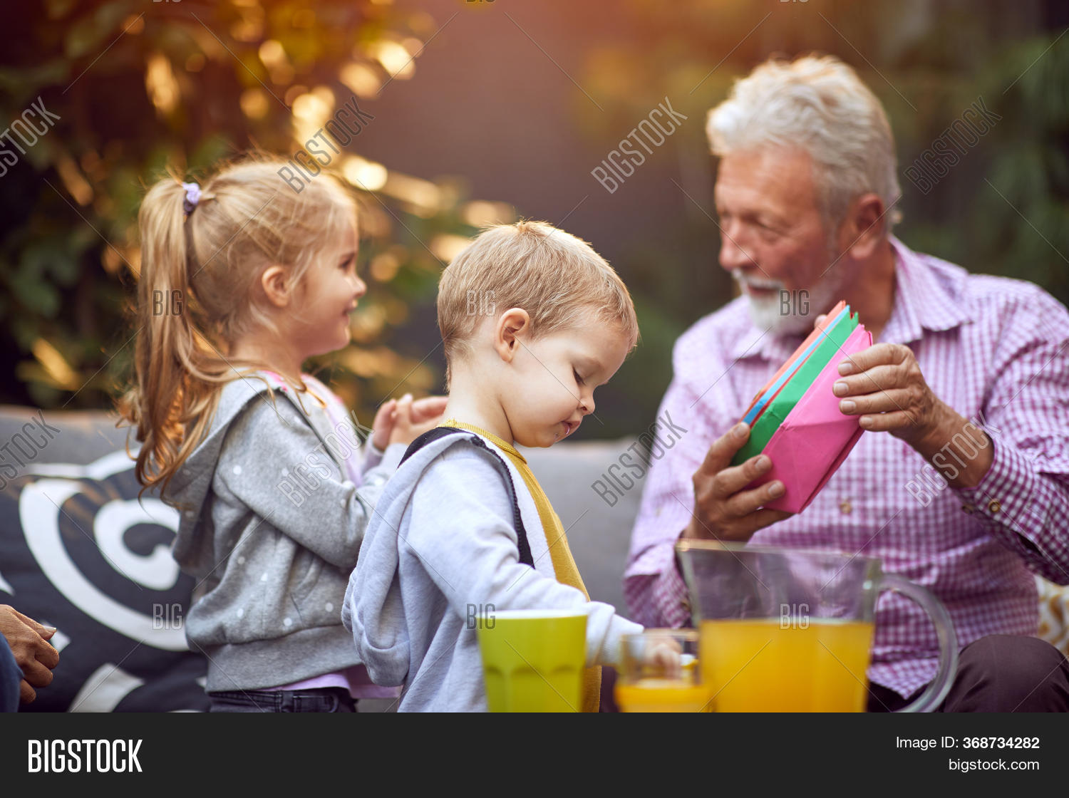Happy Grandfather Image & Photo (Free Trial) | Bigstock