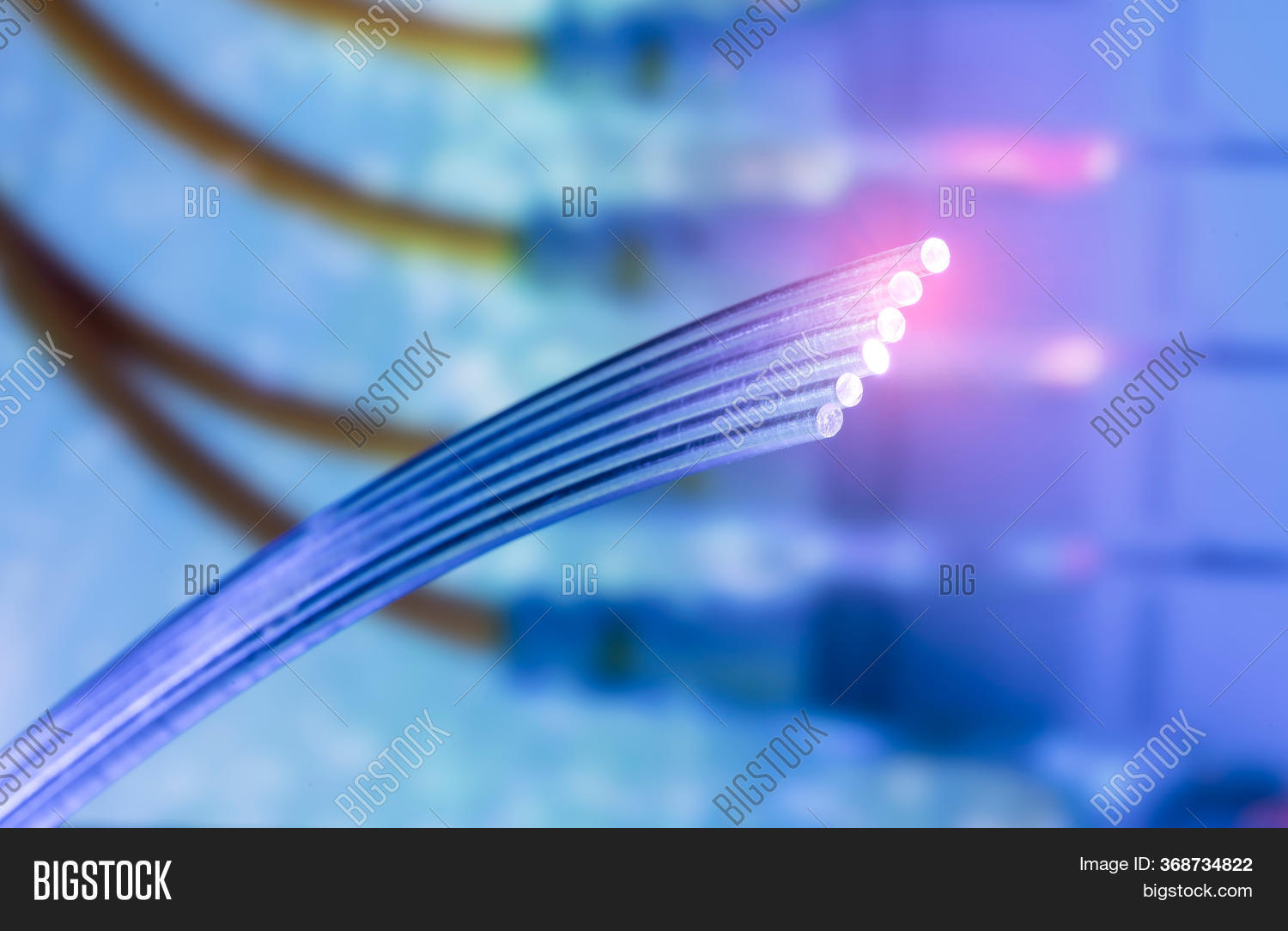 Fiber Optics Network Image & Photo (Free Trial) | Bigstock