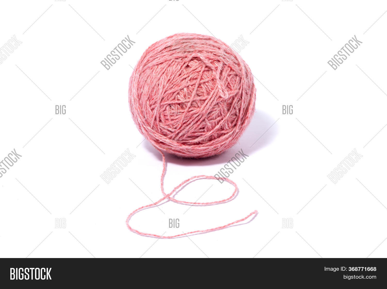 Ball Woolen Pink Image & Photo (Free Trial) | Bigstock