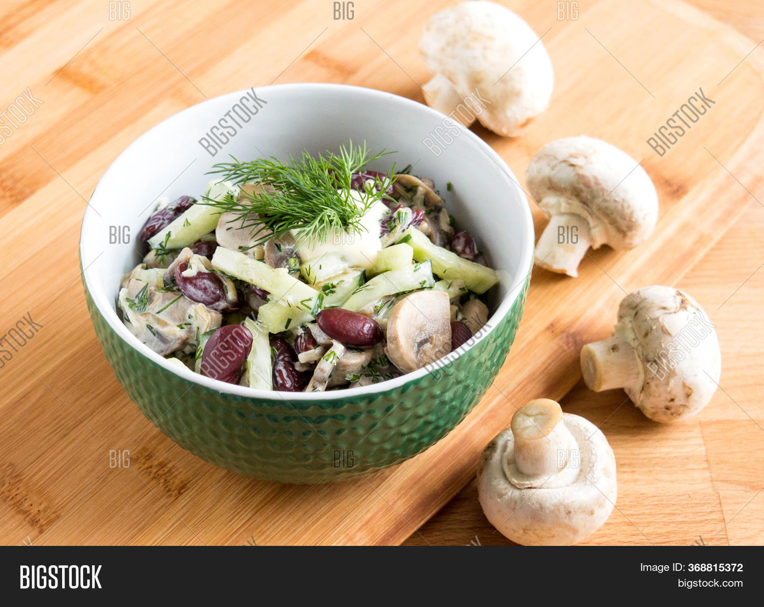 Salad Cucumbers, Beans Image & Photo (Free Trial) | Bigstock
