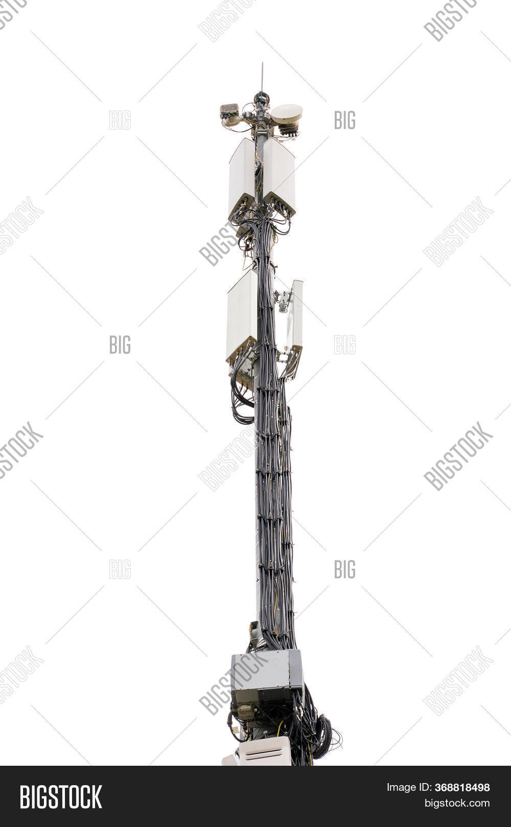 5g Tower On White Image & Photo (Free Trial) | Bigstock