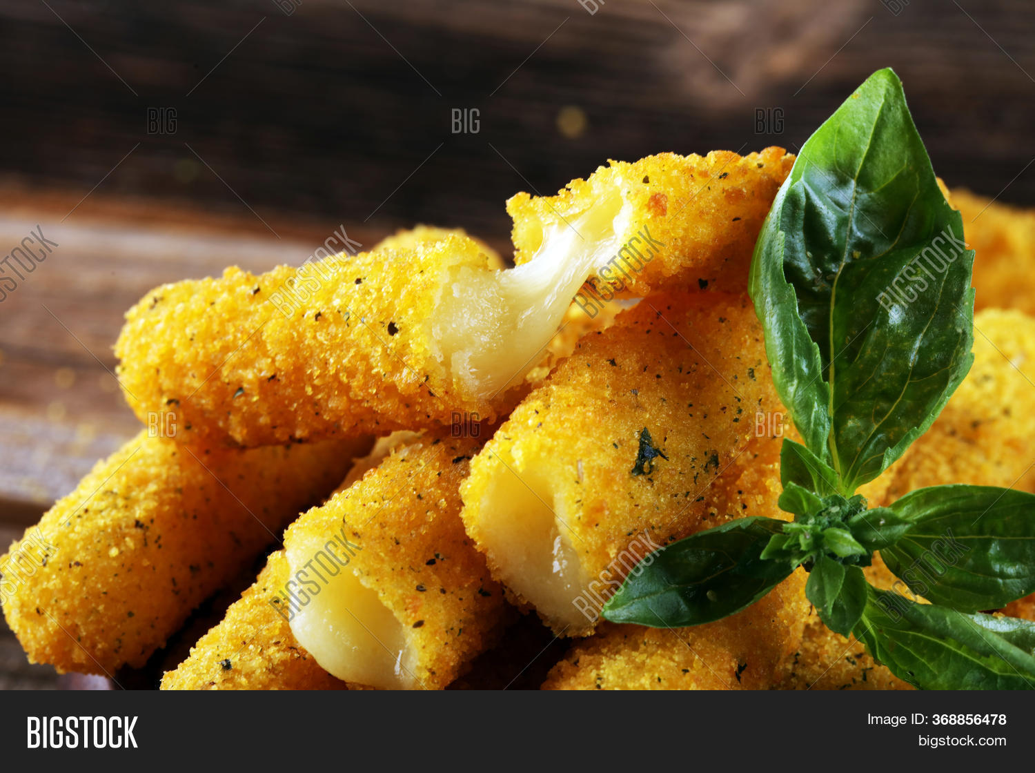 Breaded Mozzarella Image & Photo (Free Trial) | Bigstock
