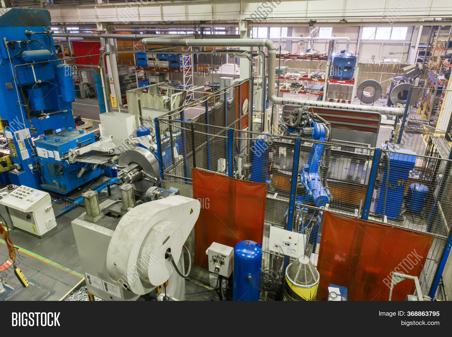 Welding Robot Process Image & Photo (Free Trial) | Bigstock