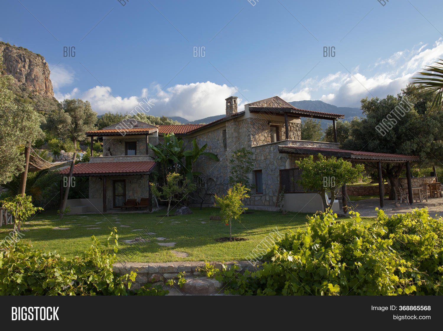 Wonderful Stone House Image & Photo (Free Trial) | Bigstock