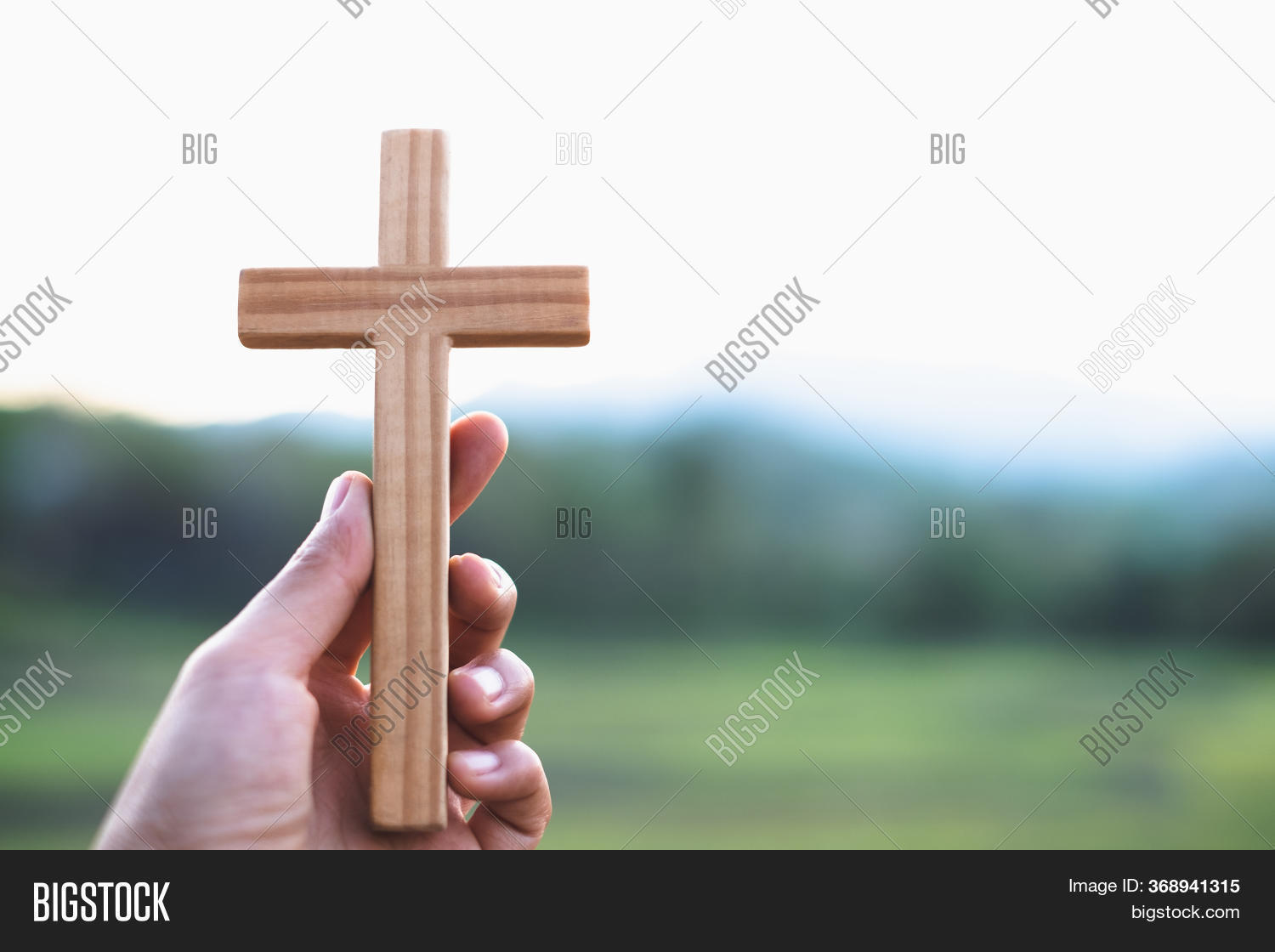 Hand Holding Cross. Image & Photo (Free Trial) | Bigstock