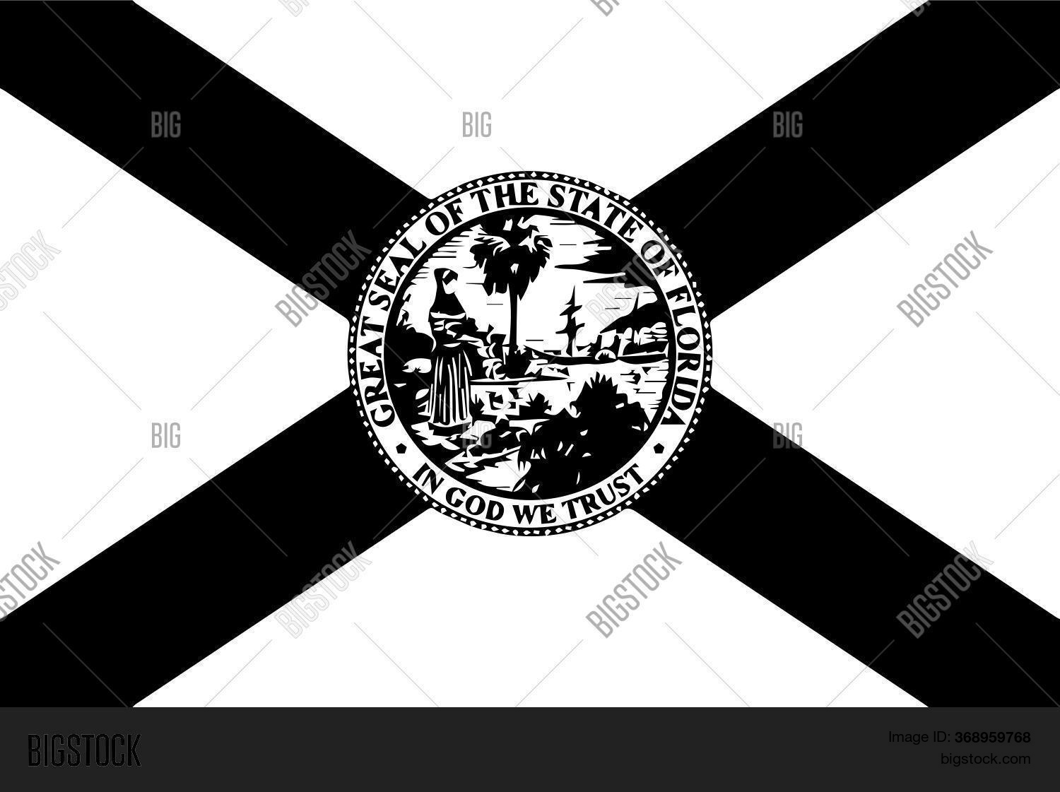 Florida Fl State Flag Vector & Photo (Free Trial) | Bigstock