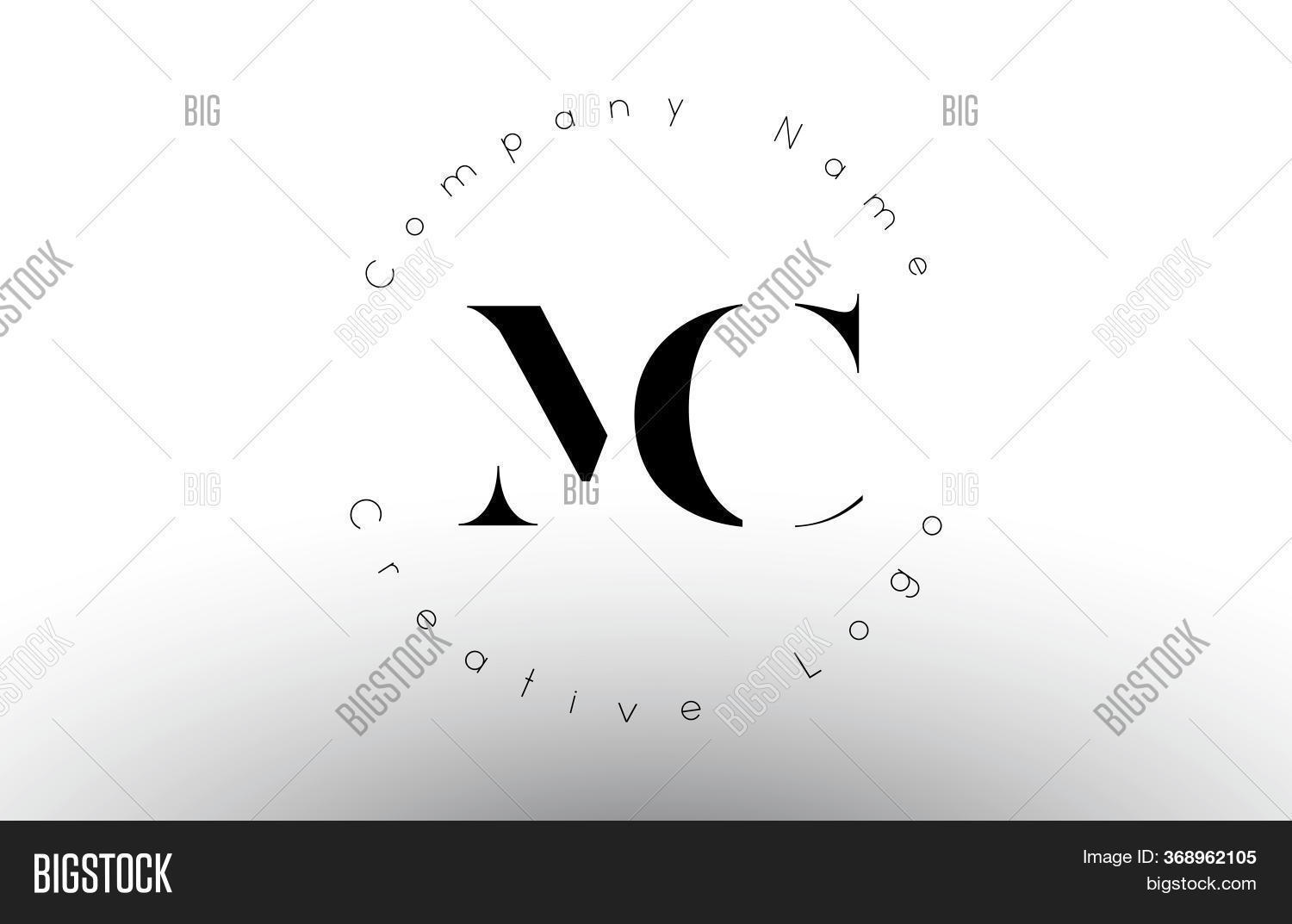 Letters Mc M C Logo Vector & Photo (Free Trial) | Bigstock
